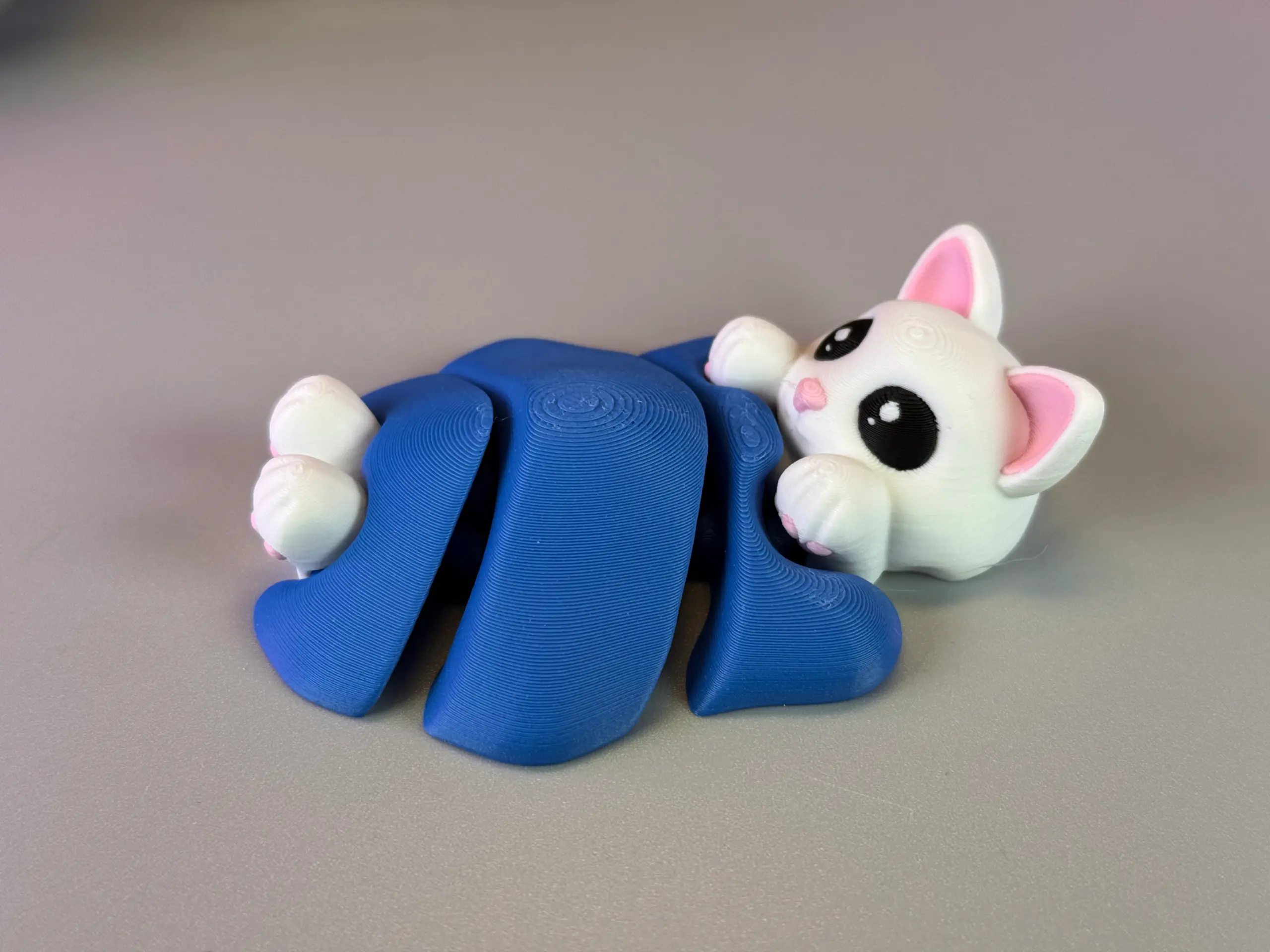 3D Printer Files | 3MF File | Articulated Cute Cat | Creality Cloud