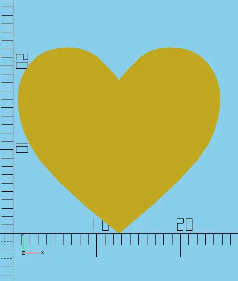 3D Printer Files | 3MF File | Print bed level test 190 x 190 mm heart ...