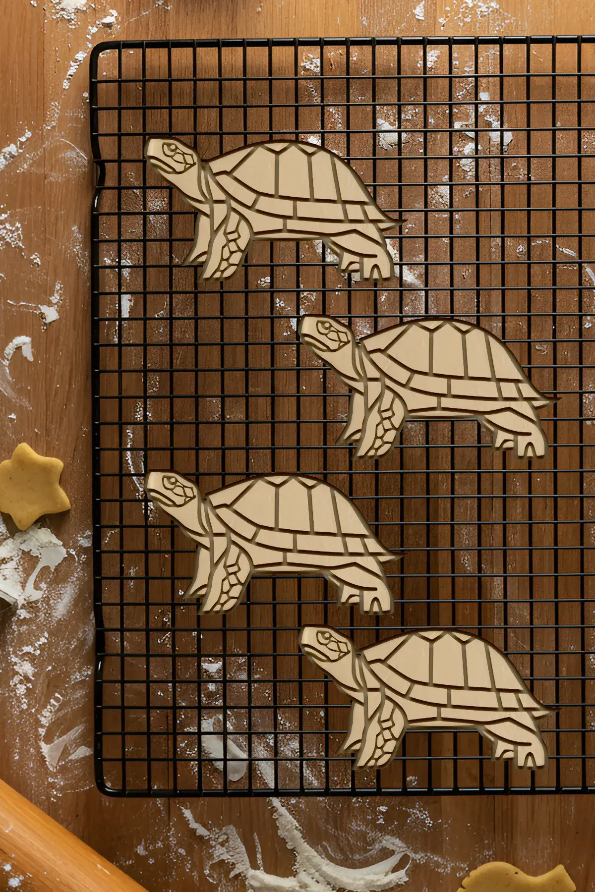 Other STL Download - Turtle Cookie Cutter, Biscuit Cutterby OALPO