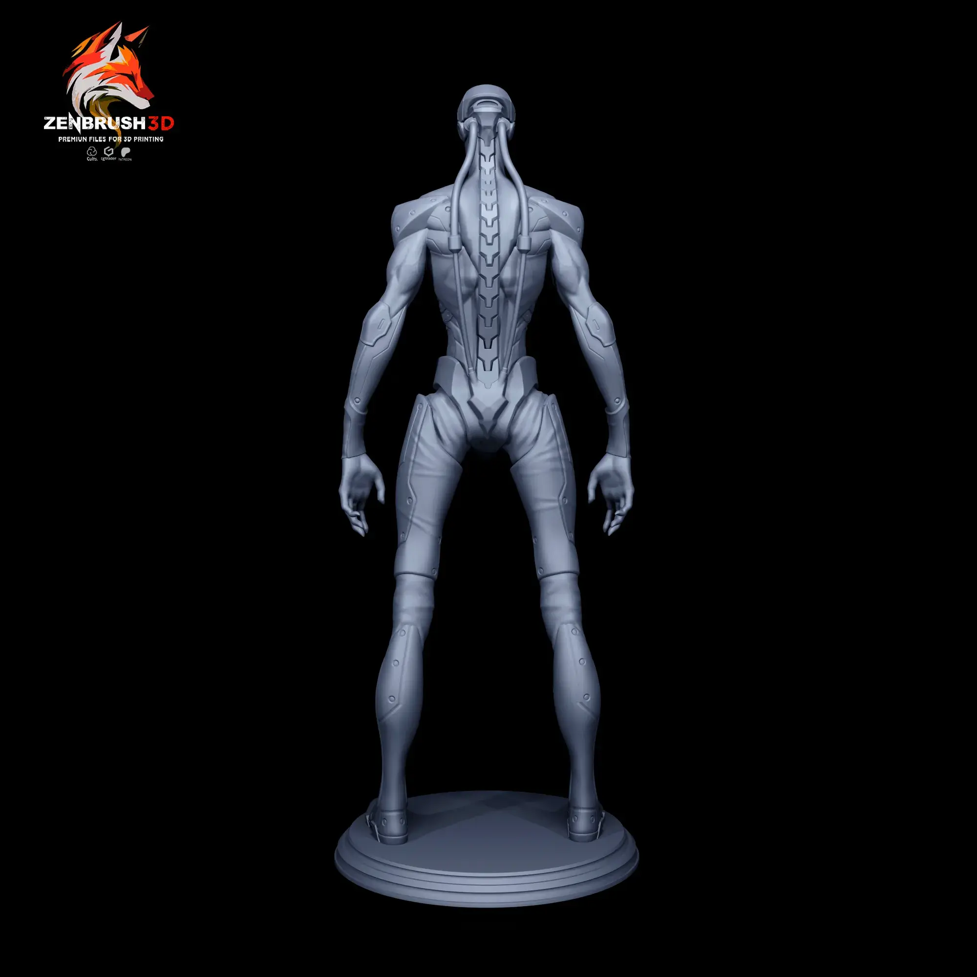 Characters & Creatures STL Download - CYBORD 3D PRINTINGby ZENBRUSH3D