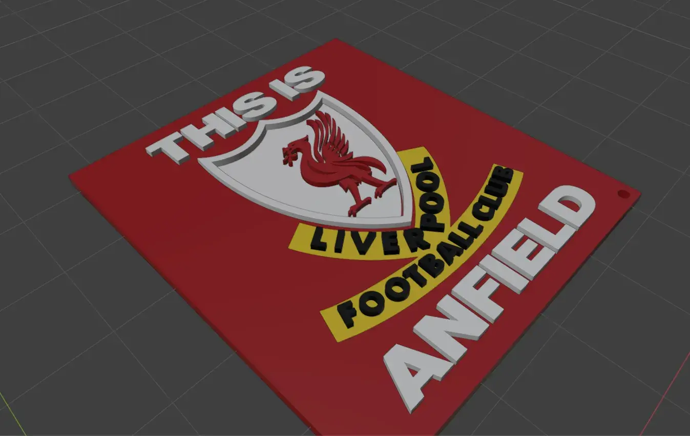 3D Printer Files | 3MF File | LIVERPOOL FOOTBALL CLUB KEYCHAIN ...