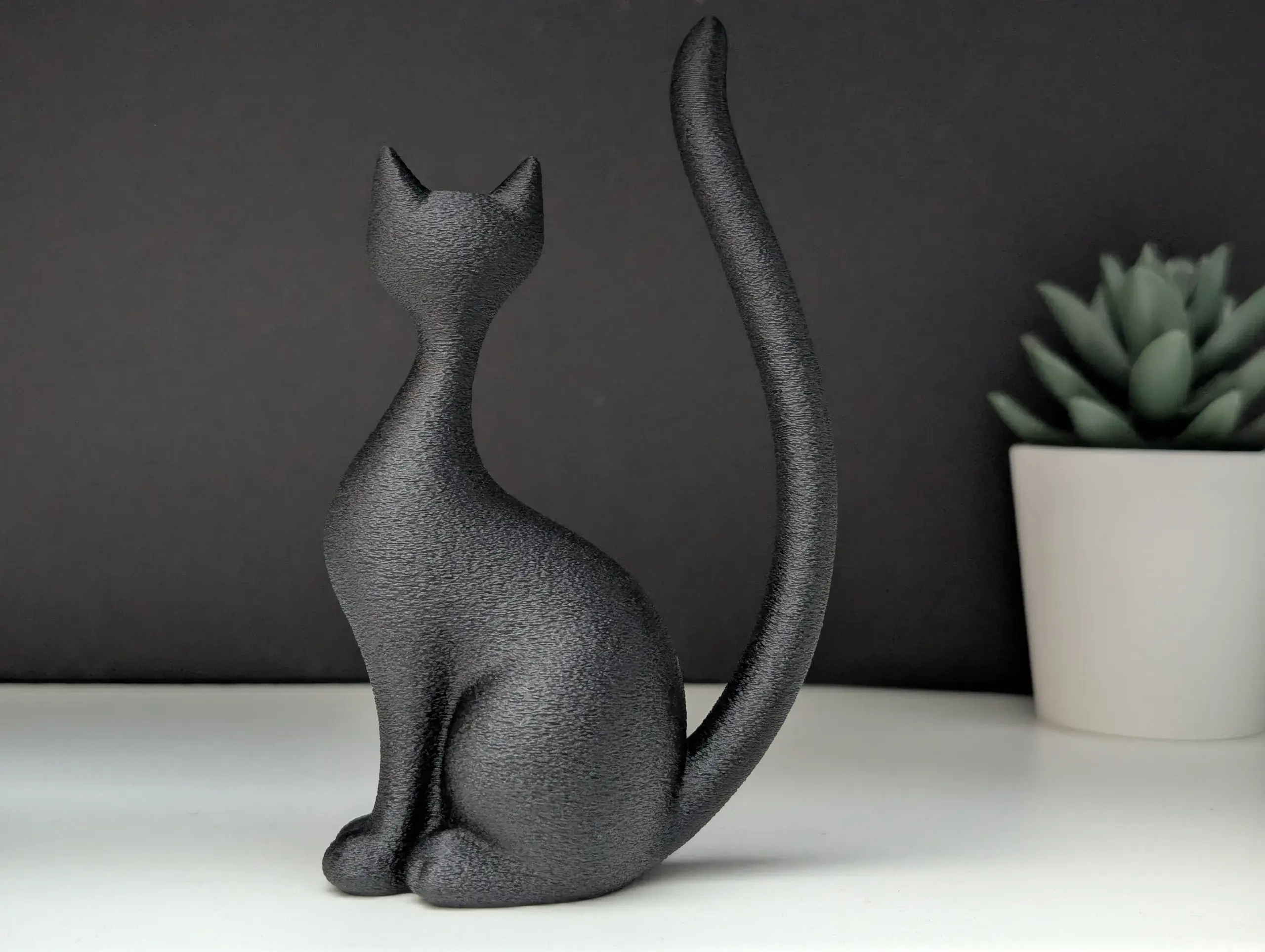 3D Printer Files | 3MF File | Elegant Cat | Creality Cloud