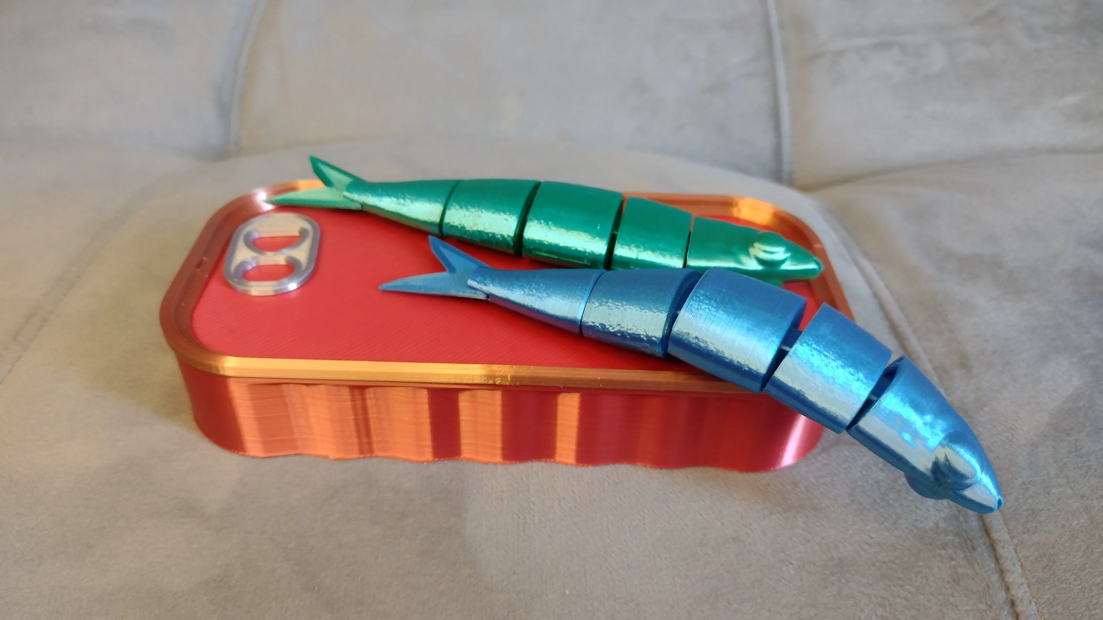 Other STL Download - SARDINA ARTICULADA ARMABLE CON SU LATA DE ESTUCHE ...