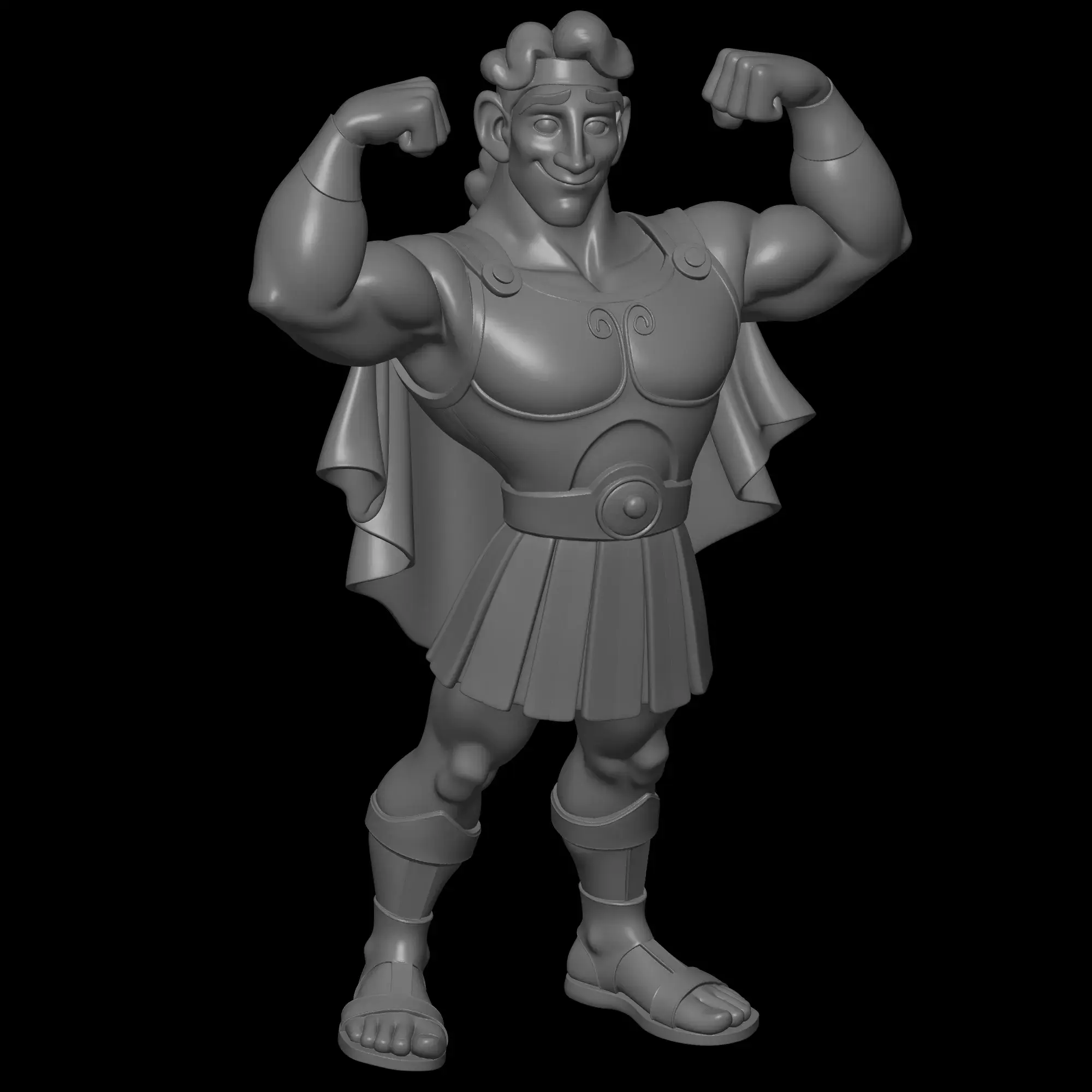 Characters & Creatures STL Download - disney Hercules characterby Aytuğ