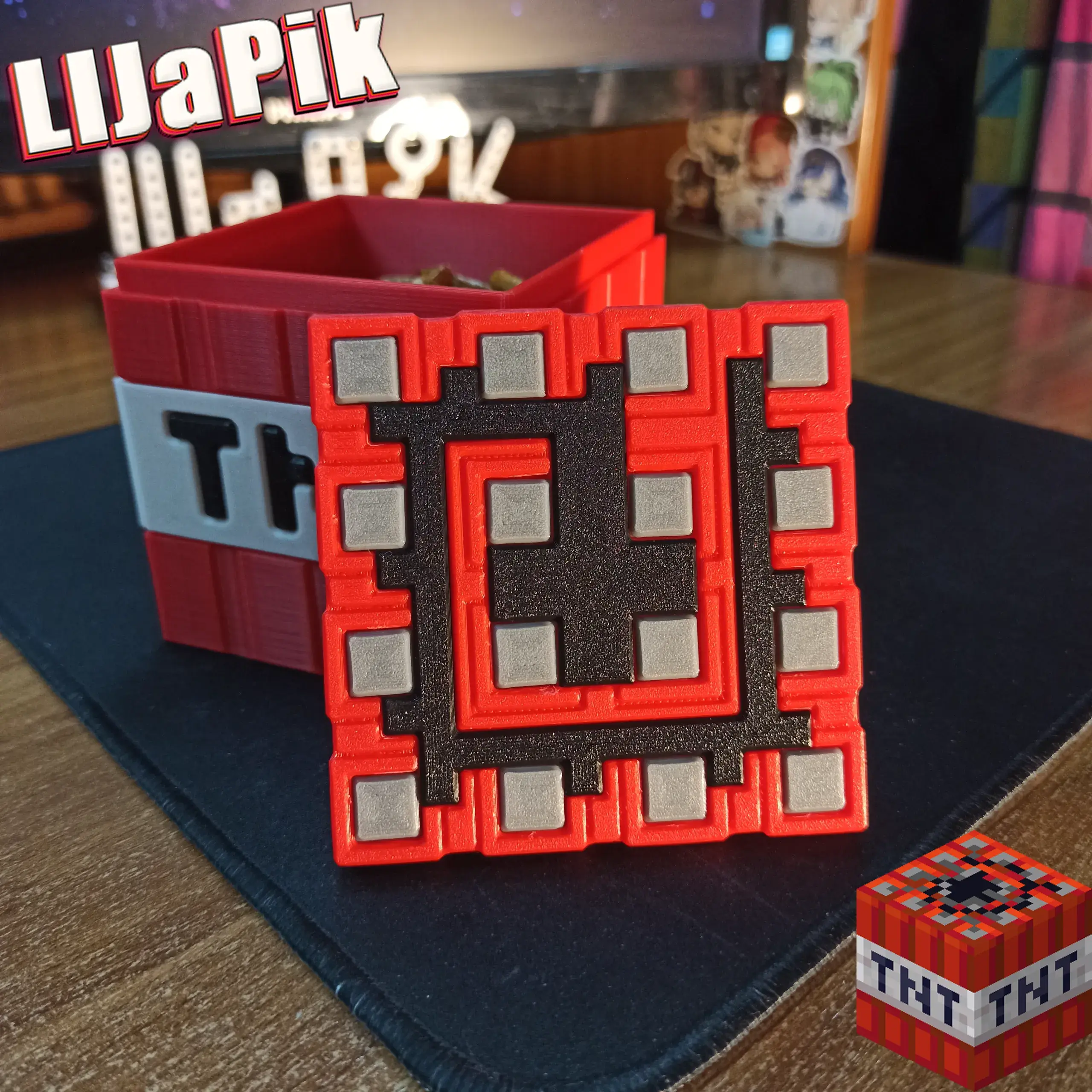 Other STL Download - Minecraft dynamite / Майнкрафт / Сhest / Piggy ...