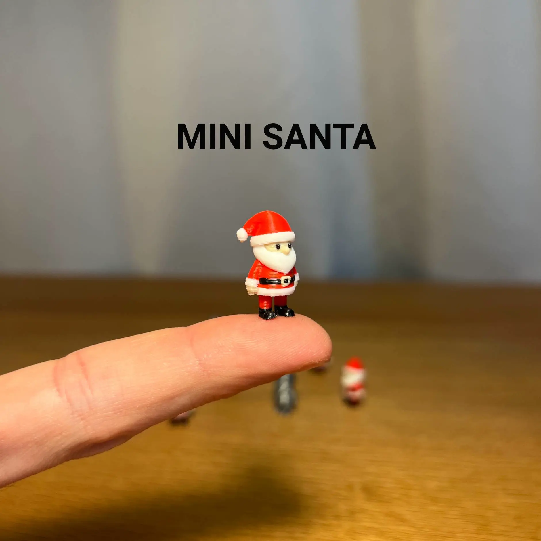 3D Printer Files | 3MF File | Mini Santa | Creality Cloud