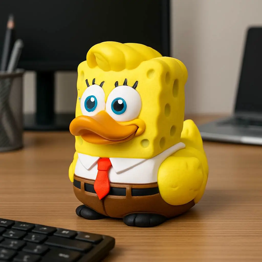 Other STL Download - Rubber Duck - SpongeBob SquarePants model - 3D ...