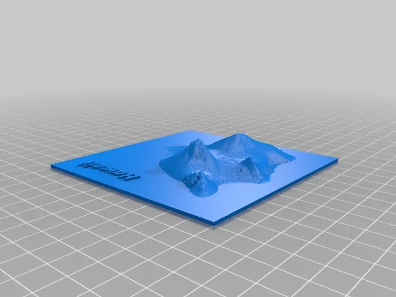 Free Other STL Download - Hawaii Relief Map by SMT_M 🦊