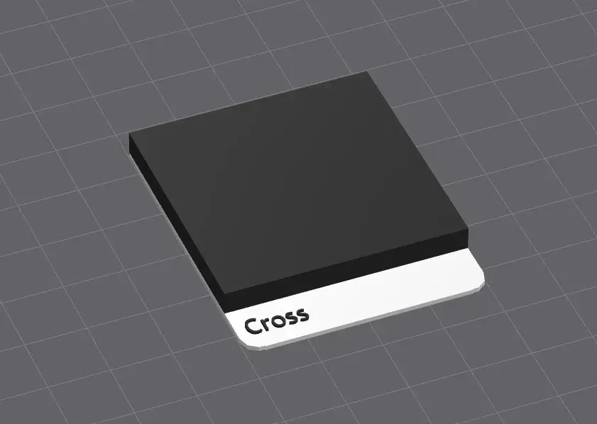 3D Printer Files | 3MF File | Cross Infill Swatch | Creality Cloud