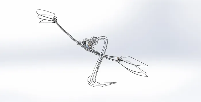 Robots & Mechs STL Download - AvianPursuitby Stanislav Blêskin