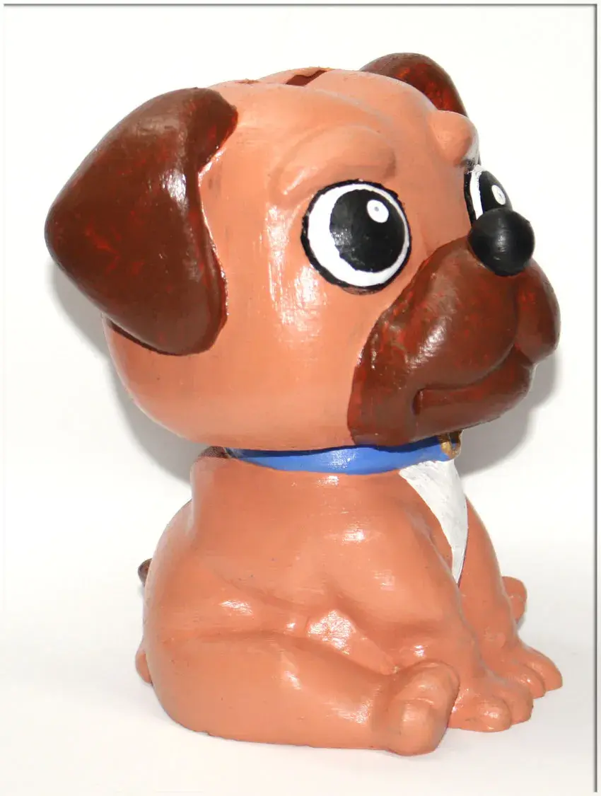 Home Decorations & Ornaments STL Download - Puppy Coin Bankby Kalbo