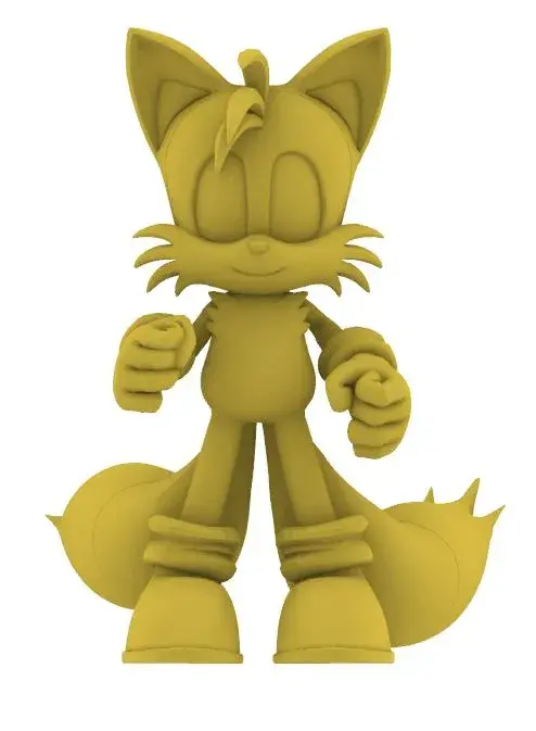 Characters & Creatures STL Download - TAILS (GIANT)by D Araujo