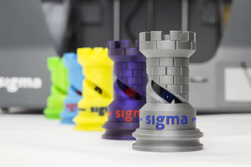 Free Other STL Download - The Dual Rook - 3D printer Benchmark by SMT_M 🦊