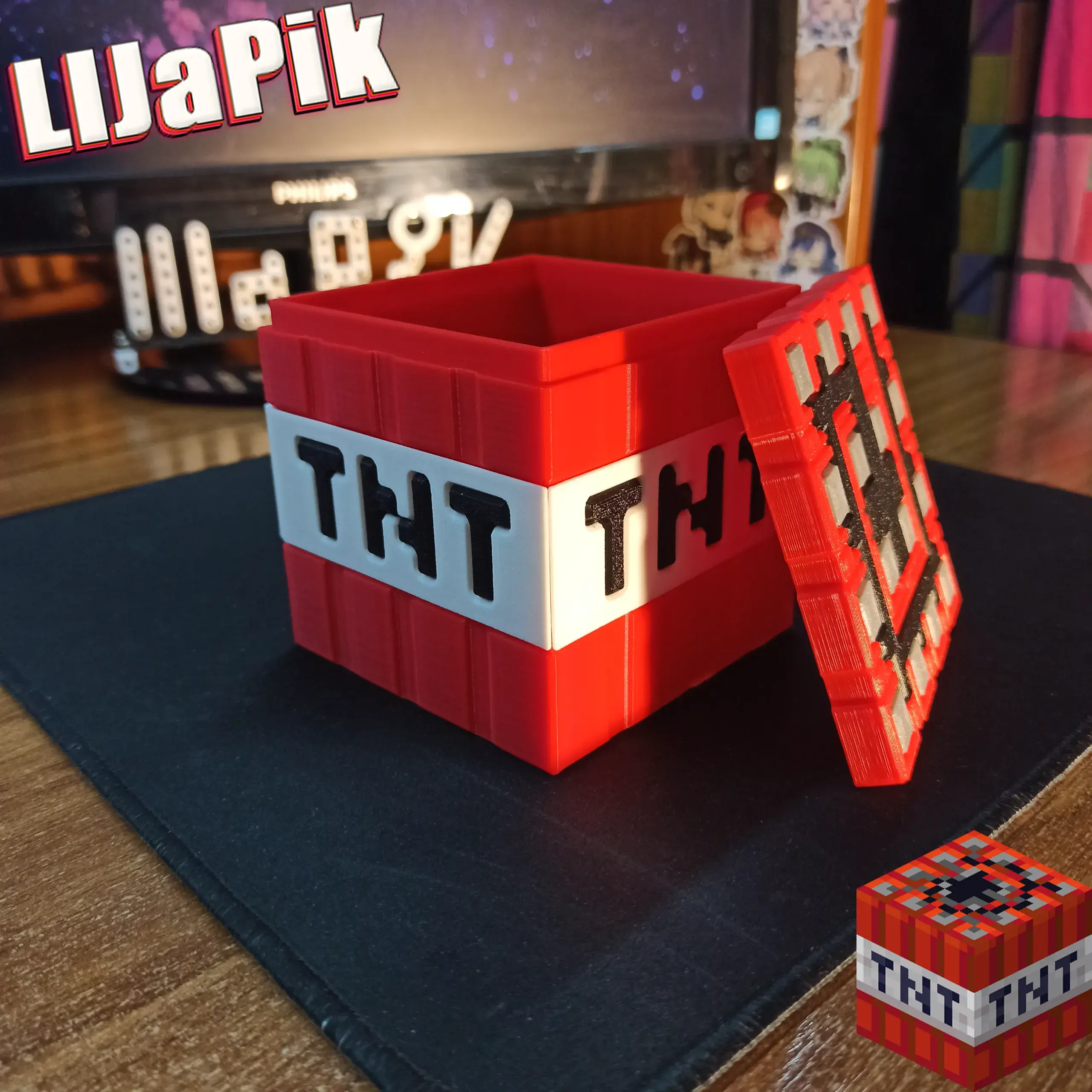 Other STL Download - Minecraft dynamite / Майнкрафт / Сhest / Piggy ...