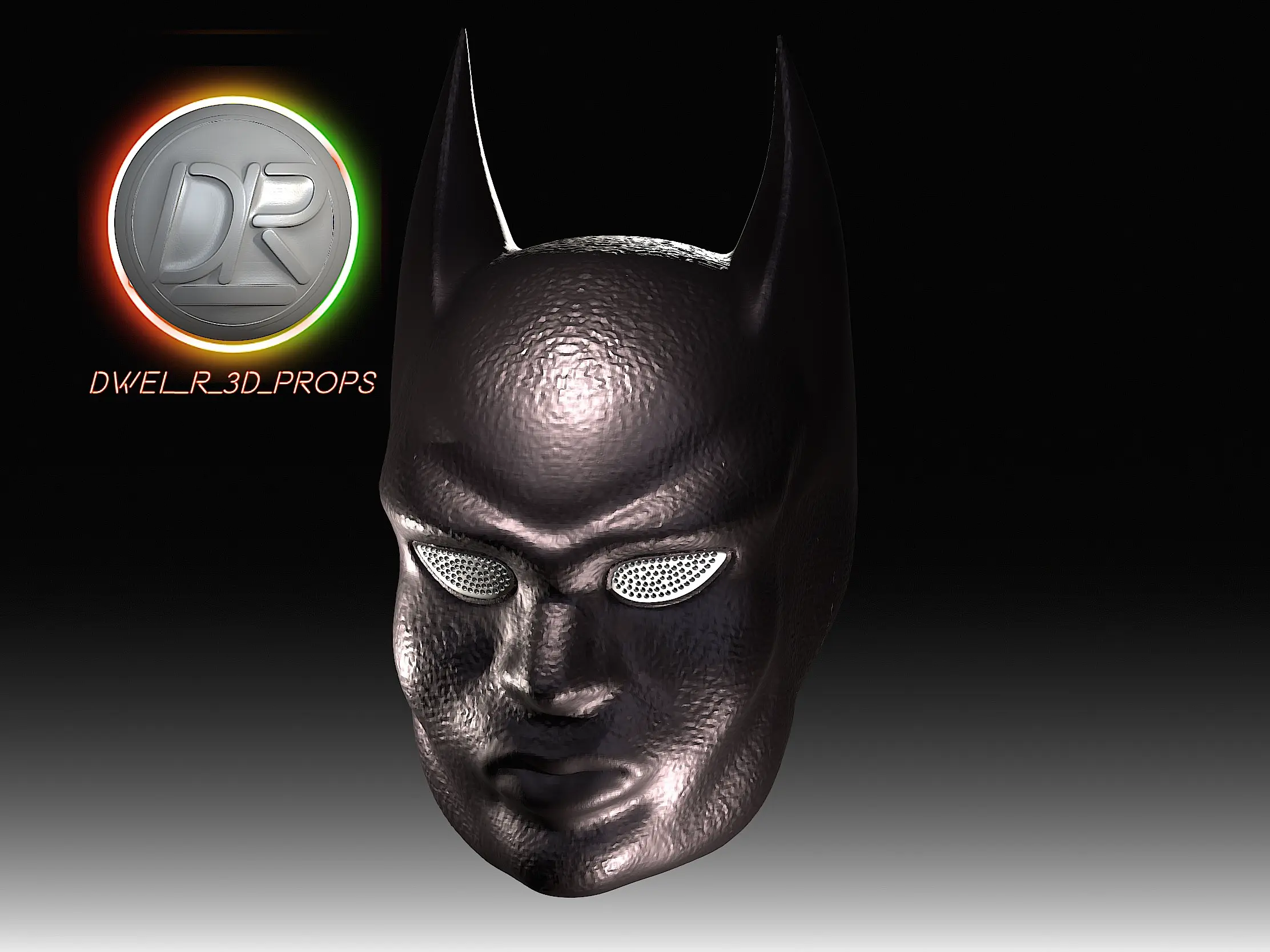 Digital Art STL indir - Batman Beyond Helmet - Dwel_R_3D_Props