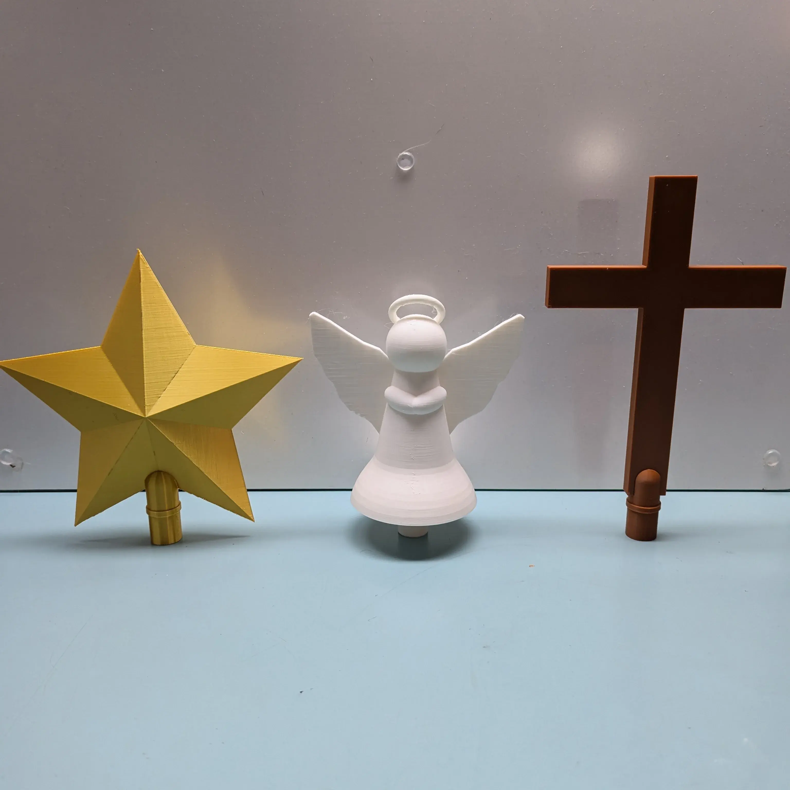 3D Printer Files | 3MF File | Christmas Tree Toppers | Creality Cloud