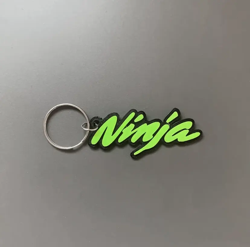 Jewelry & Accessories STL Download - Kawasaki Ninja keychainby Gilles3D