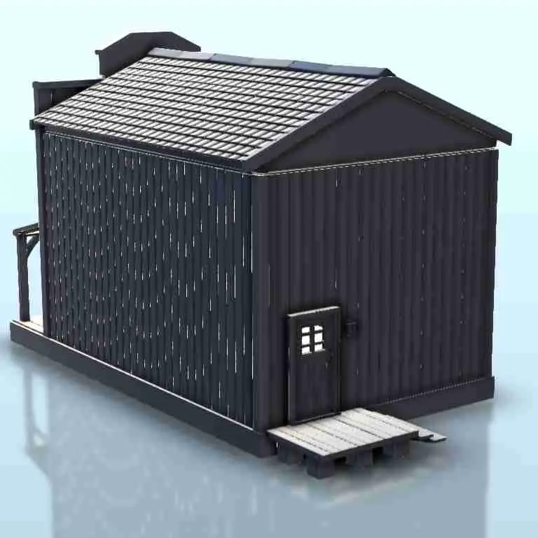 Other STL Download - Wild West house 9 - western old ACW USA US civil ...