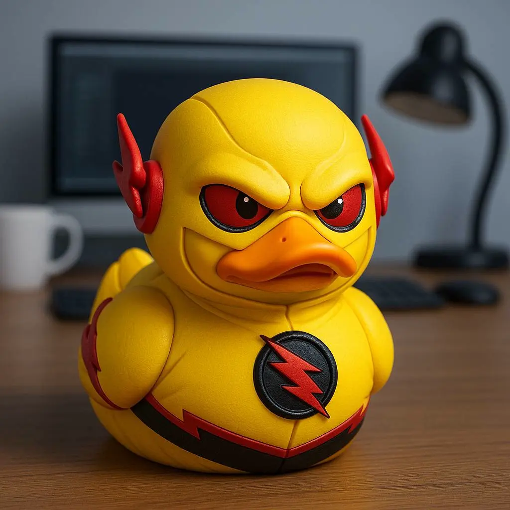 Other STL Download - Reverse-Flash FAN DC urban vibesby Rubber Duck