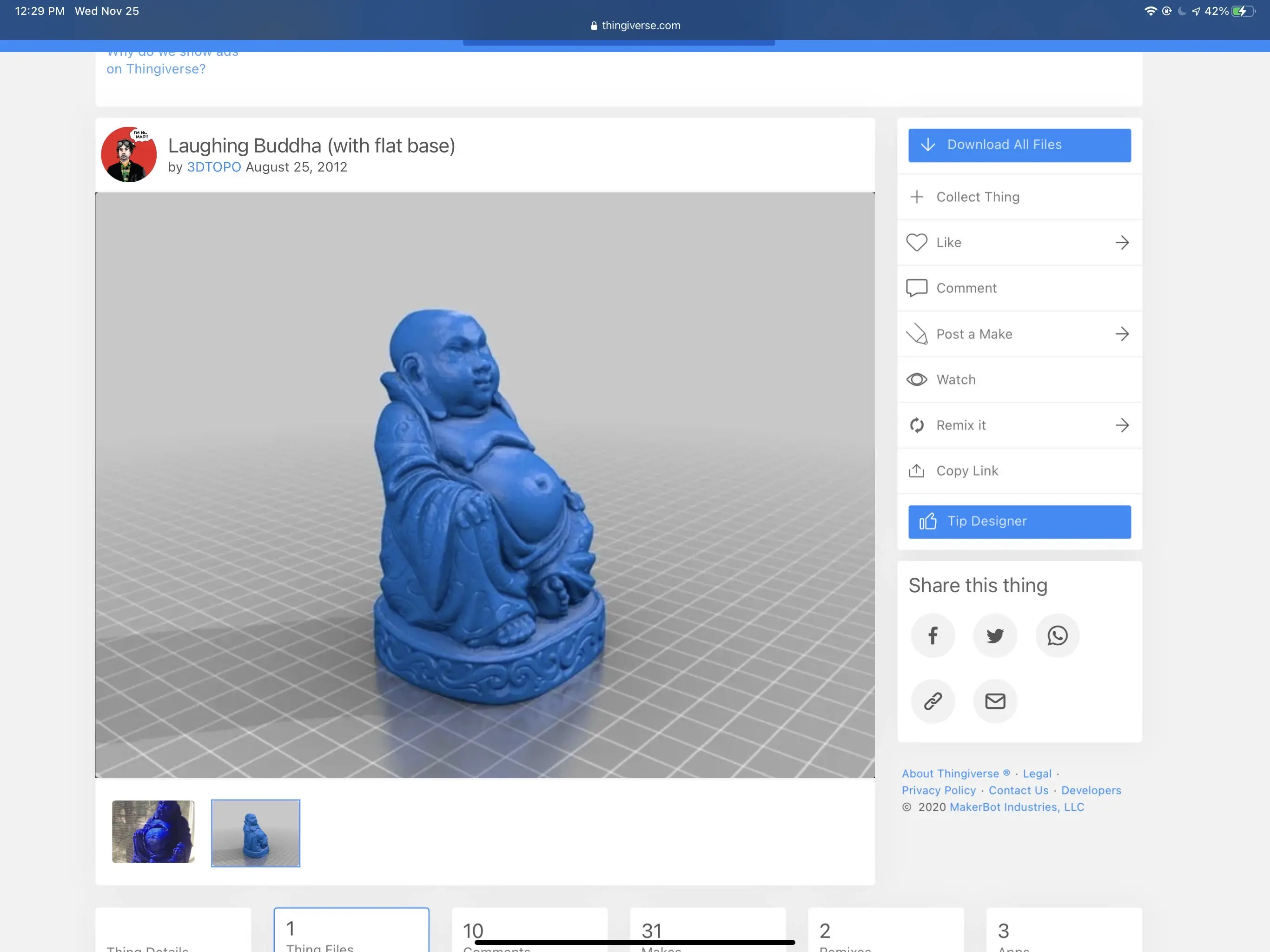 Prints that calm | 3D models download | Creality Cloud