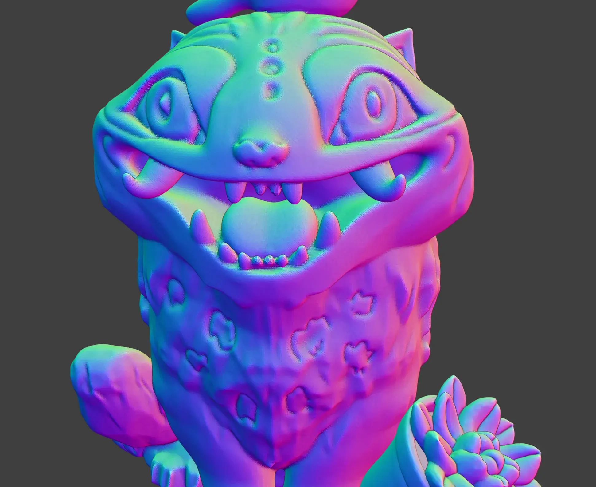 3D Printer Files | 3MF File | Detailed Derpy Jinu Demon Tiger Kpop ...