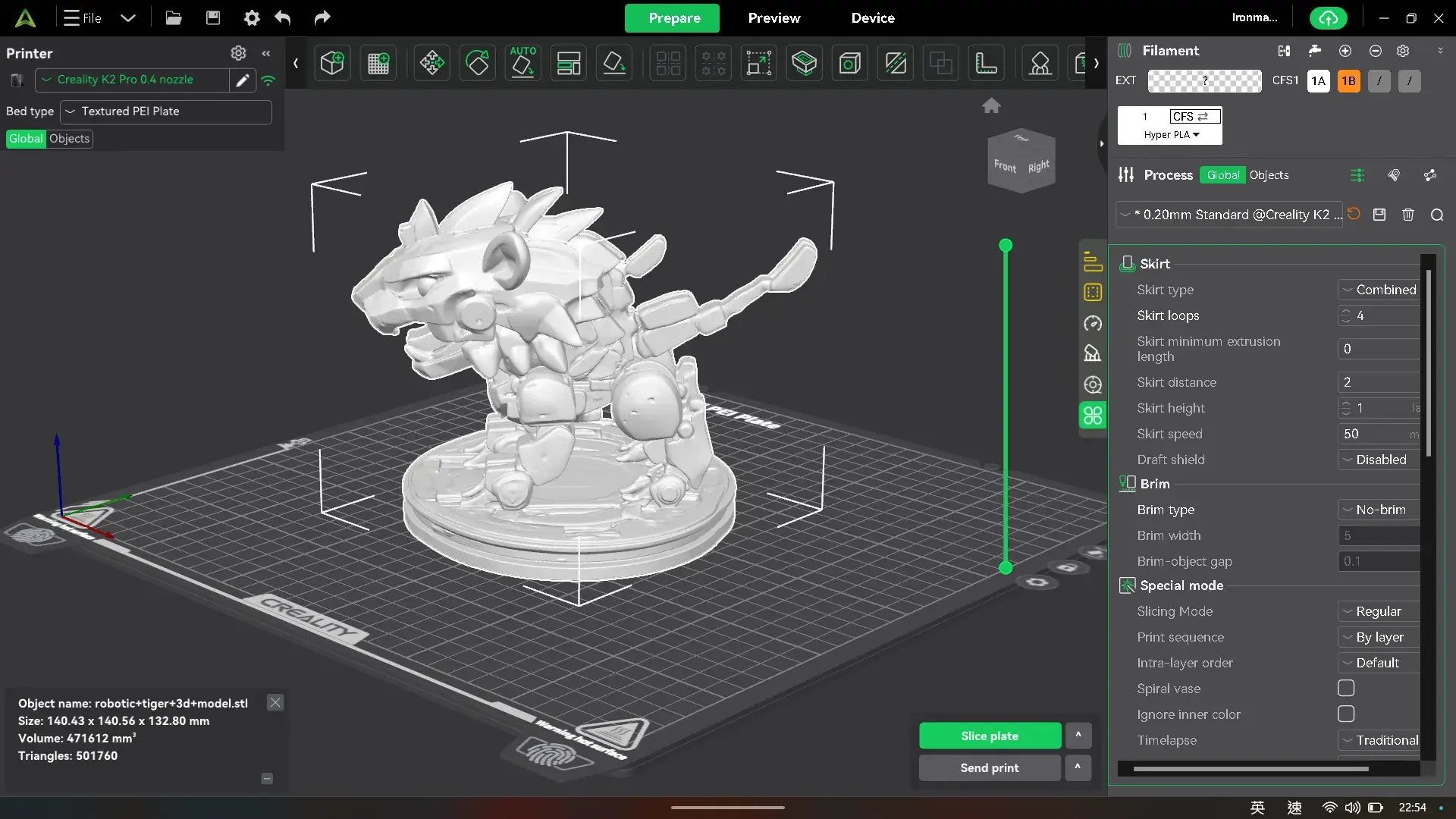 3D Printer Files | 3MF File | ZOIDS Lions | Creality Cloud