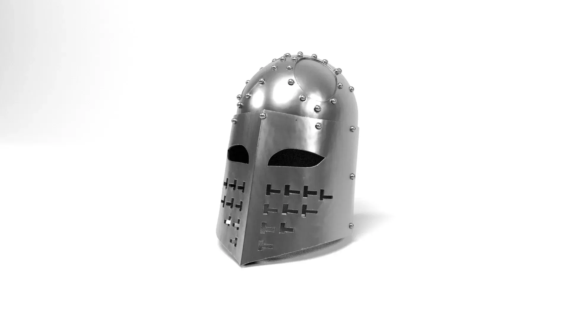 Cosplay STL Download - Medieval helmet 4by 3D Everything