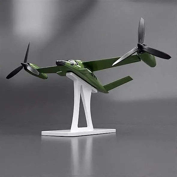 Drones & Aircraft STL Download - Military Vtol aircraftby Kolani3D_design