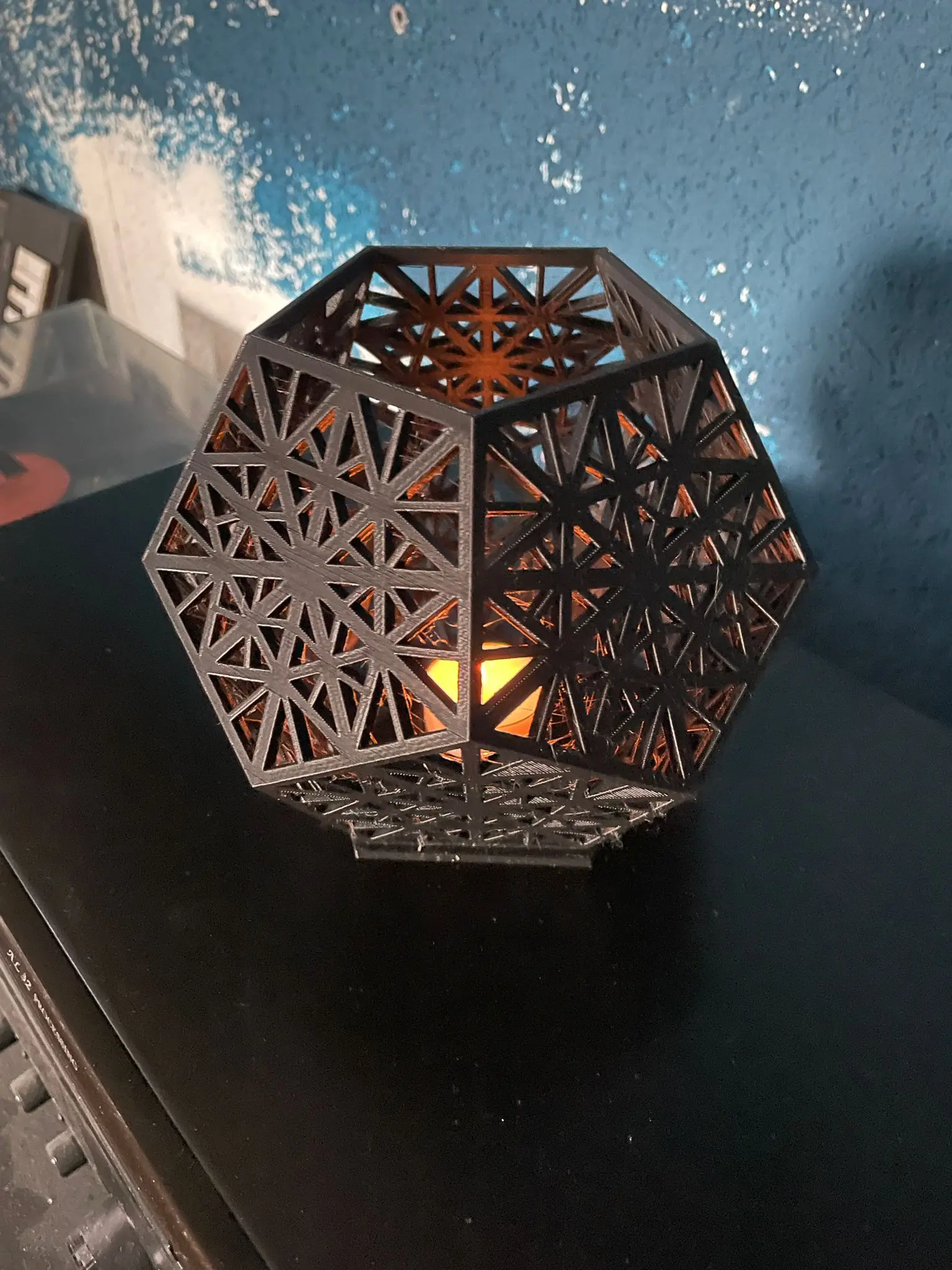 3D Printer Files | 3MF File | Dodekaeder Tealight | Creality Cloud