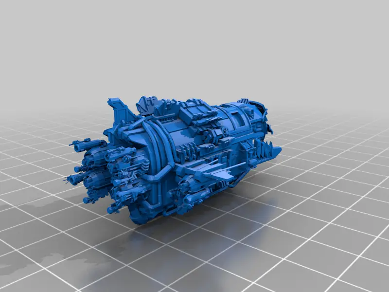 complete ork fleet - bfg - 40k | 3D models download | Creality Cloud