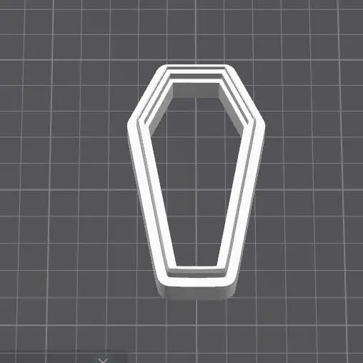 3D Printer Files | 3MF File | Coffin Cookie Cutter | Creality Cloud
