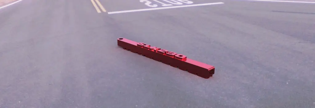 SLK 230 Compressor Key Chain Fob | 3D models download | Creality Cloud