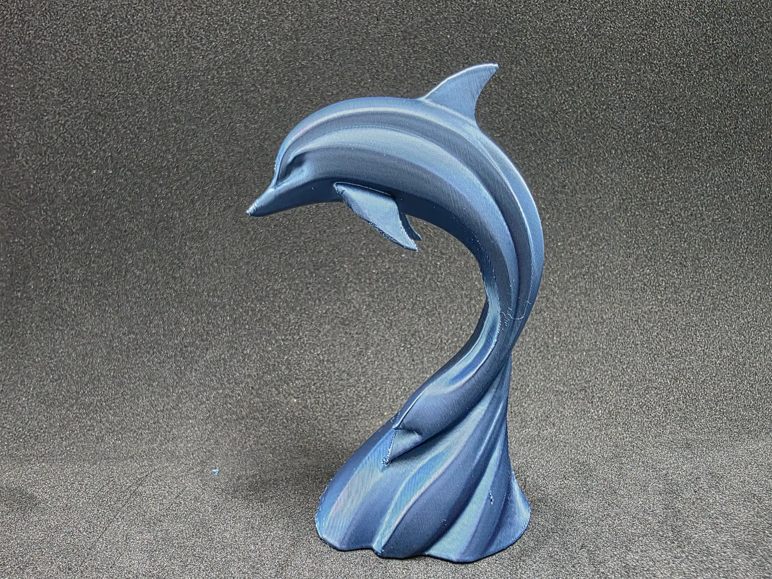 3D Printer Files | 3MF File | Dolphin Flow Sculpture | Creality Cloud