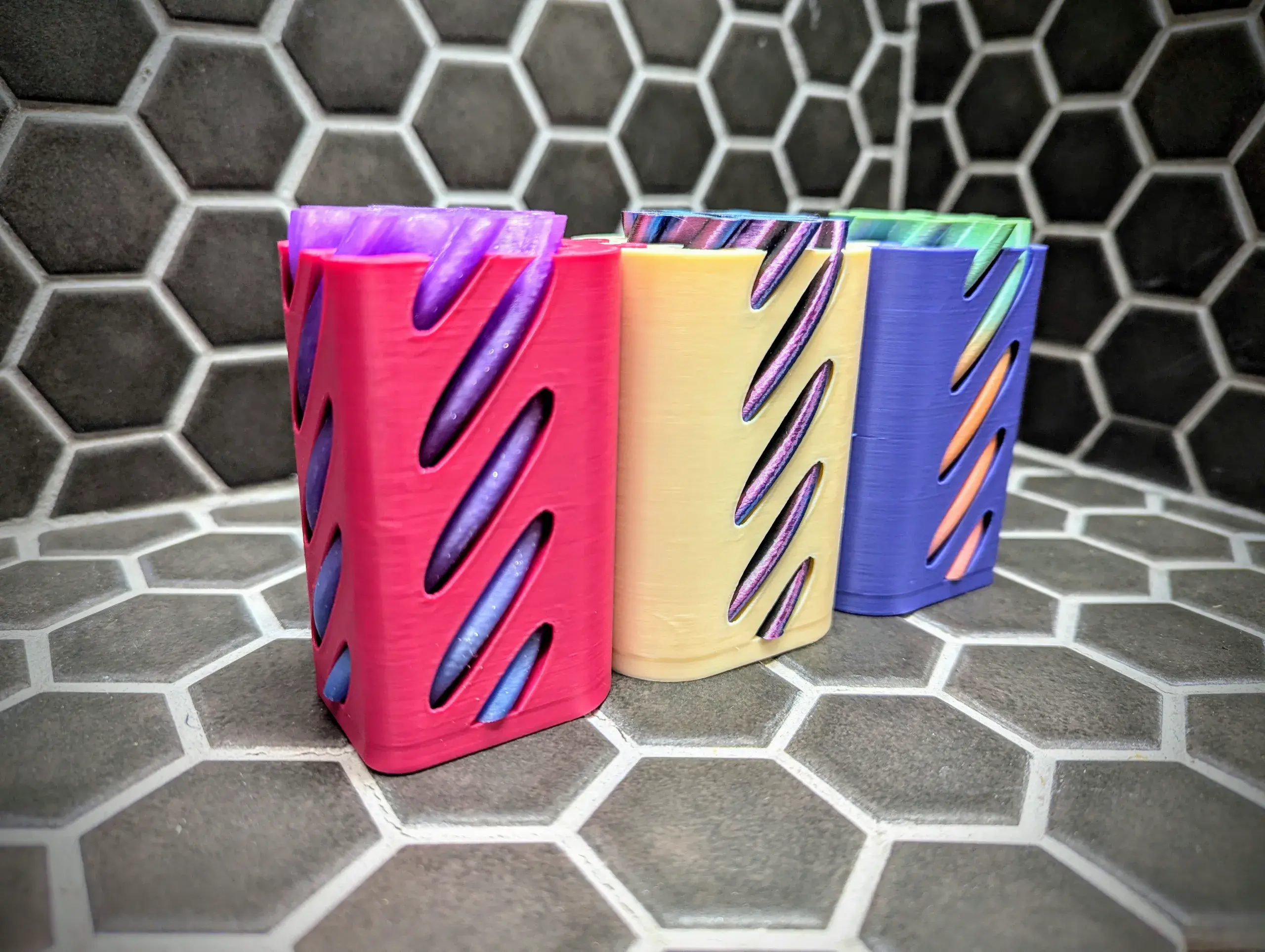 3D Printer Files | 3MF File | Modular Spiral Vortex Containers - Name ...