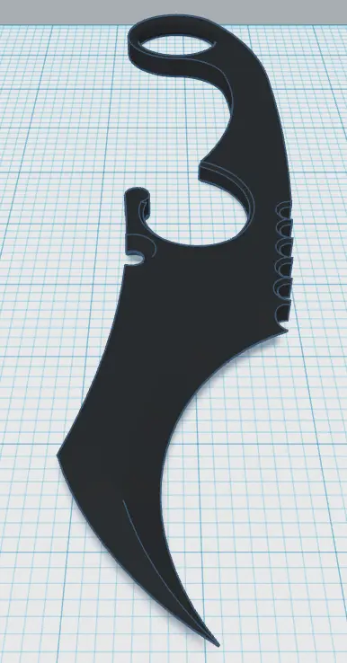 Free Tools & Spare Parts STL Download - Karambit #27by Cyberbeast