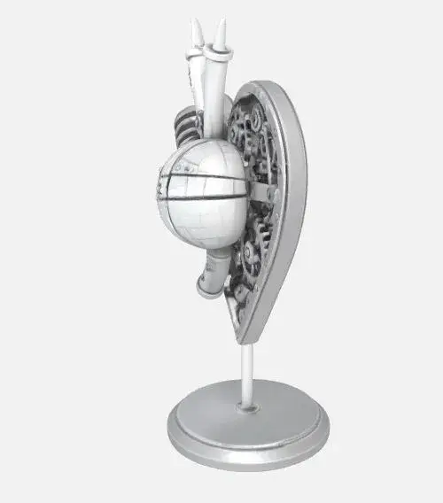 3D Printer Files | 3MF File | Clockwork Heart display | Creality Cloud