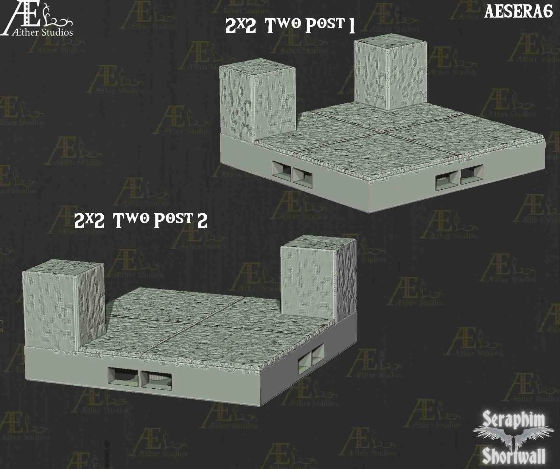 Props & Terrain STL Download - AESERA06 - Seraphim: Short Wallby Aether ...