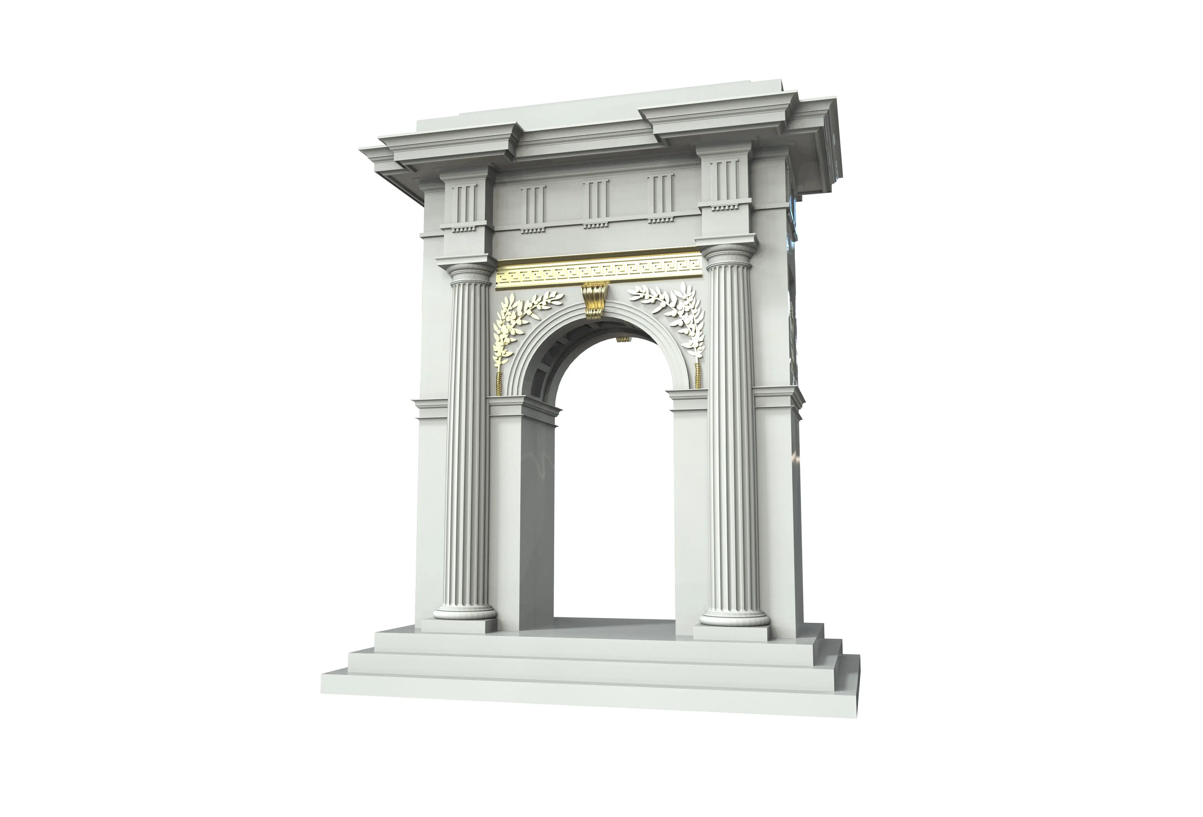 Roman Doric Gateway | 3D models download | Creality Cloud