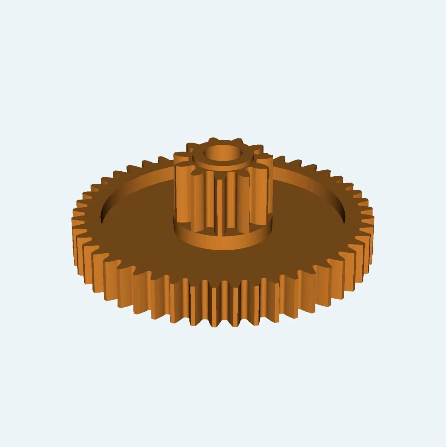 3D Printer Files | 3MF File | Spur Gear (48 & 11 teeth) | Creality Cloud