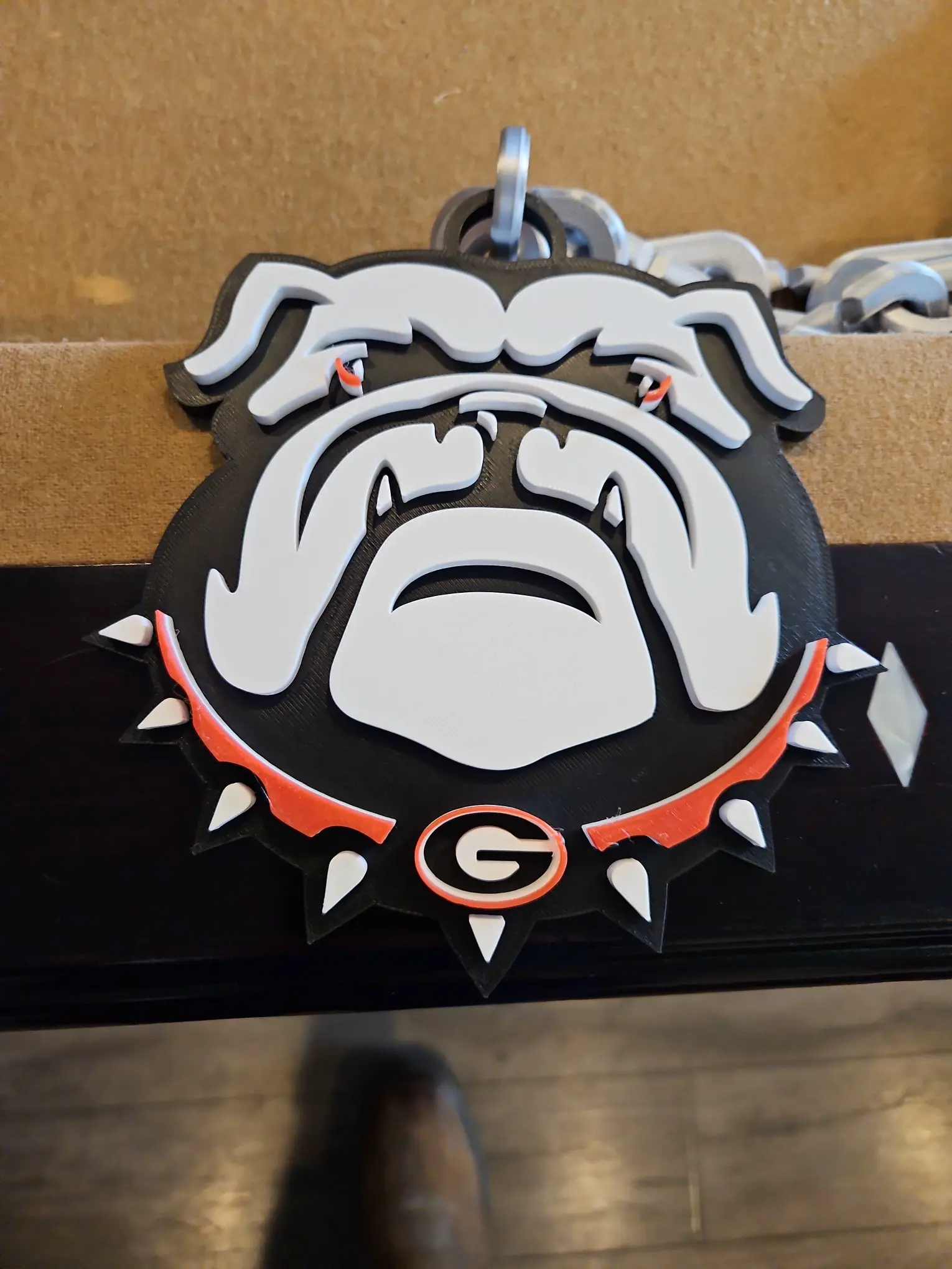 3D Printer Files | 3MF File | UGA Hype Chain Logo | Creality Cloud