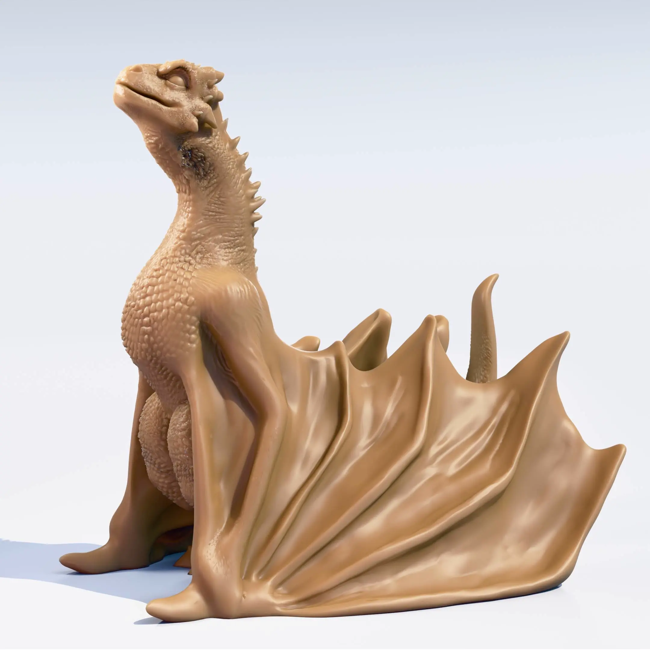 3D Printer Files | 3MF File | Drogo - GOT Fan Art Dragon | Creality Cloud