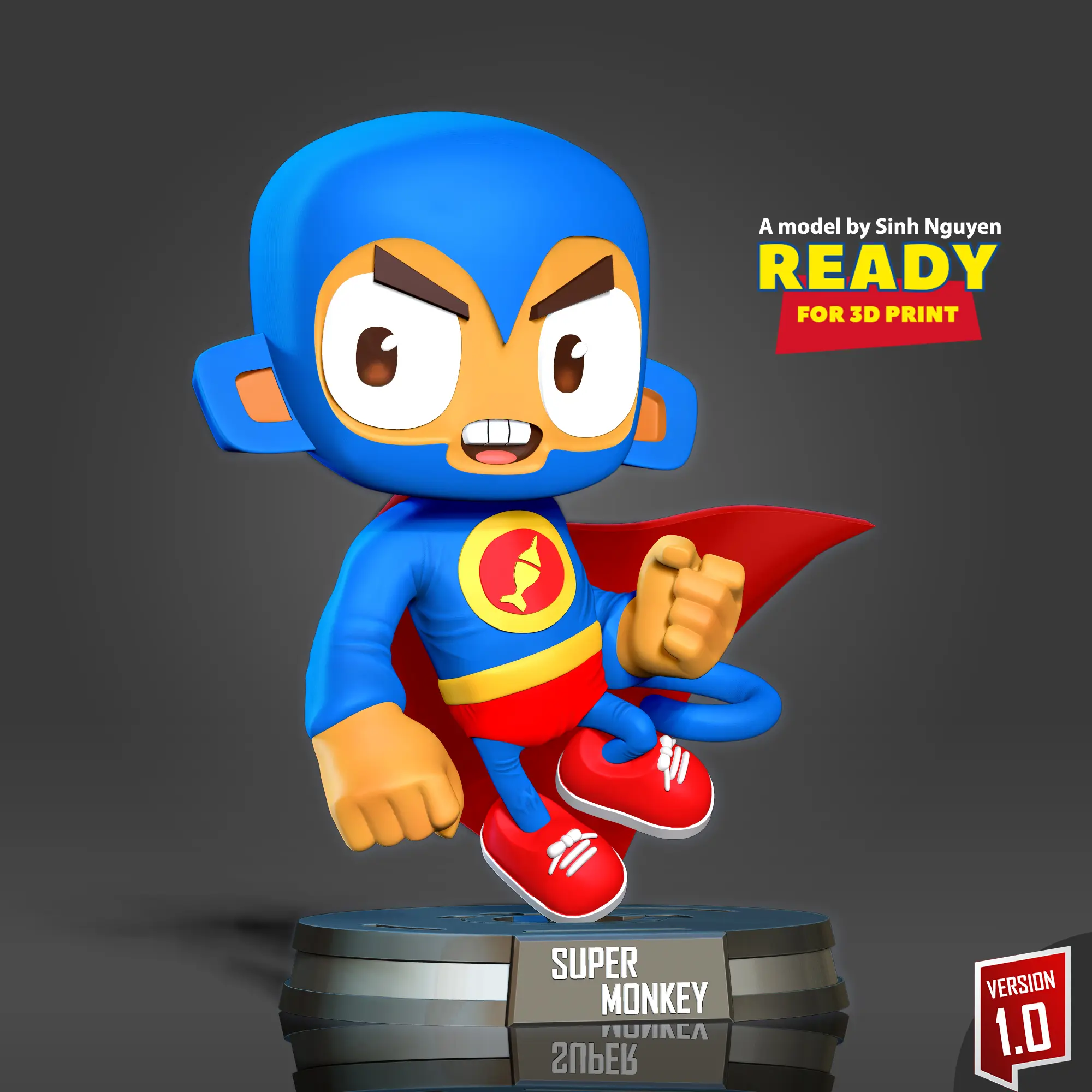 Other STL Download - Super Monkeyby nlsinh