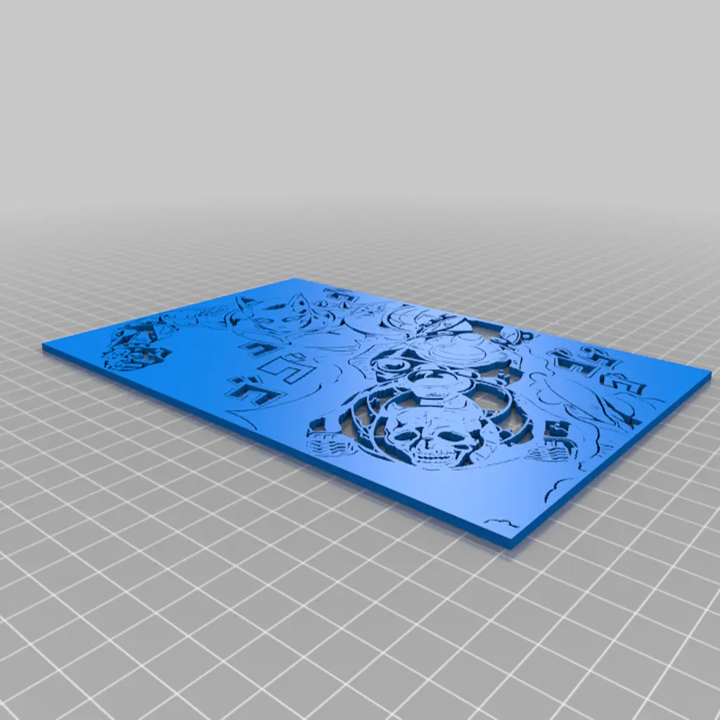 Free Digital Art STL Download - Killer Queen stencilby SMT_M 🦊