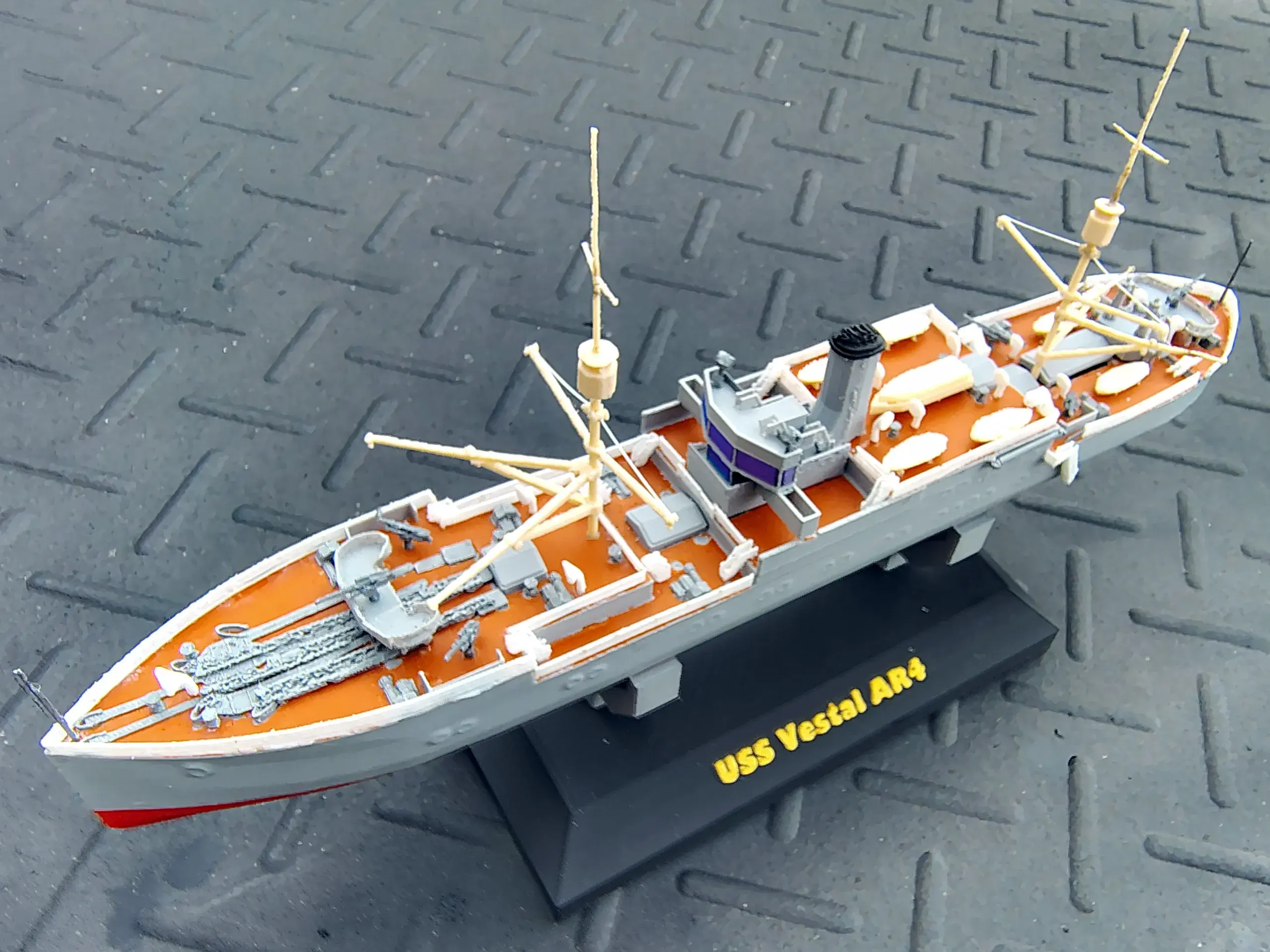 3D Printer Files | 3MF File | Navy Repair Ship USS Vestal AR4 Scale ...