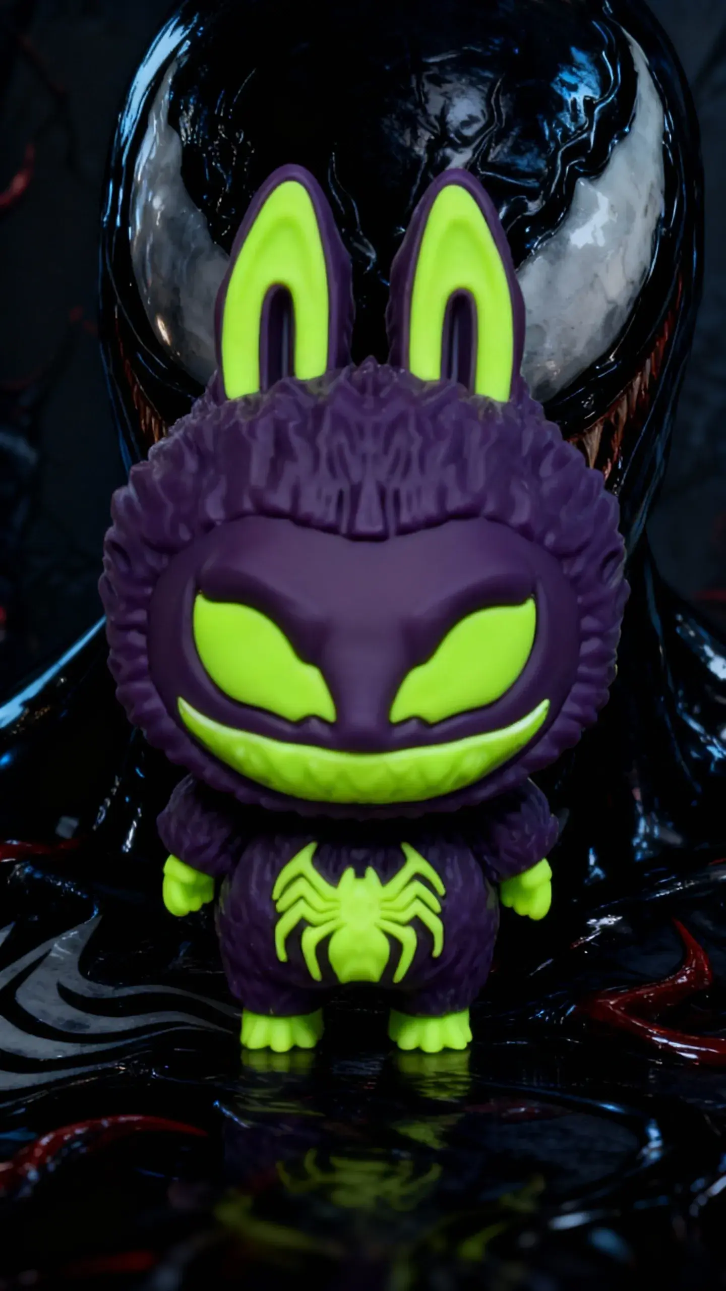 3D Printer Files | 3MF File | Venom-Themed Labubu – Eye Inserts ...