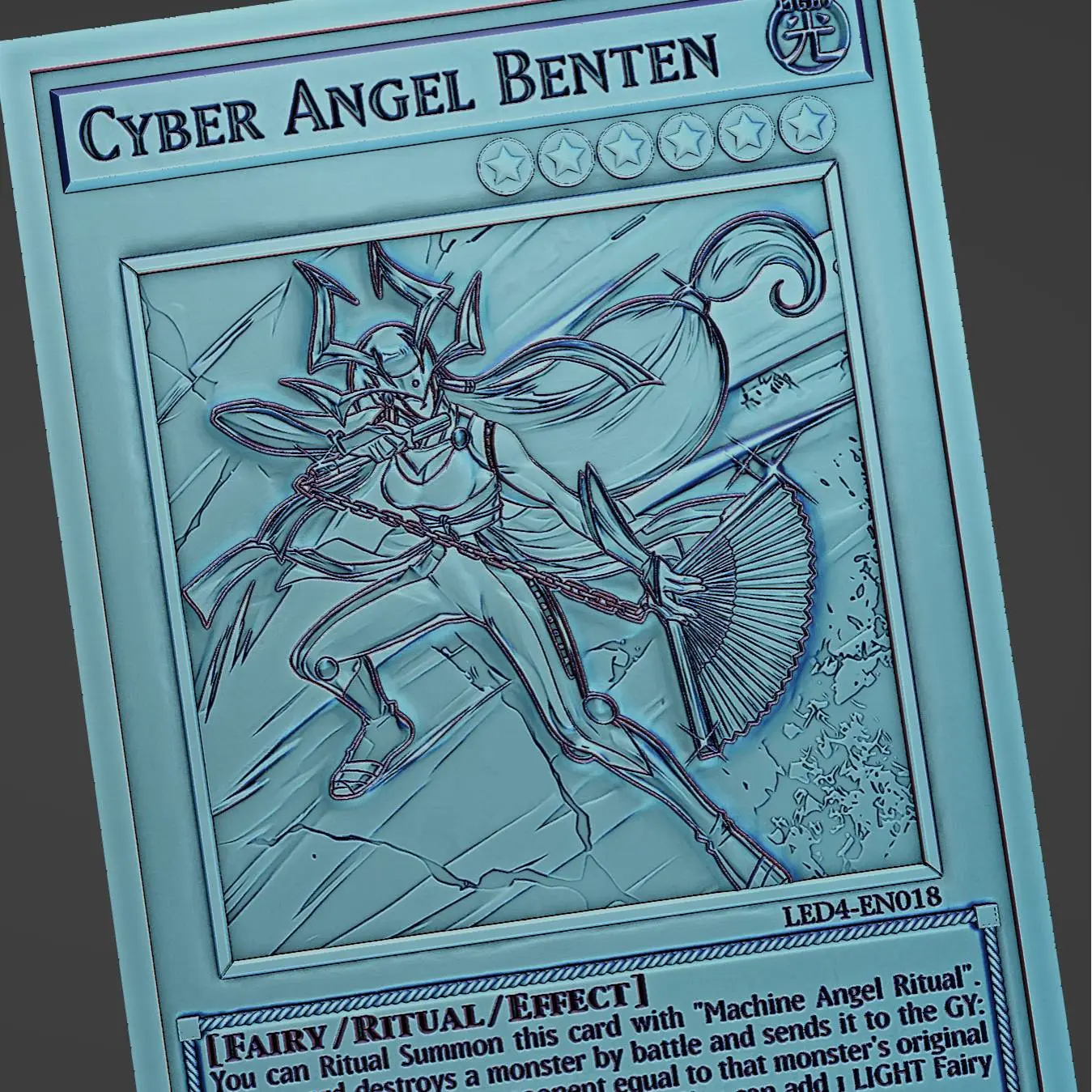 Other STL Descarga - Cyber Angel Benten - yu-gi-oh! - Wsonuchiha3D