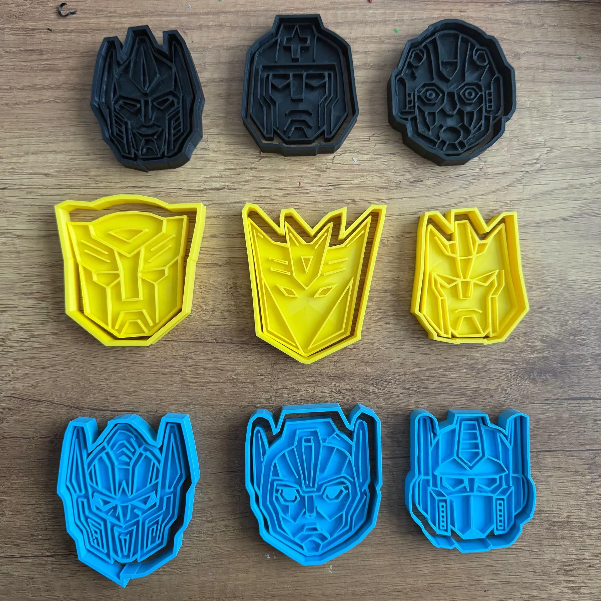 3D Printer Files | 3MF File | COOKIE CUTTER TRANSFORMERS (BIG PACK 9X ...