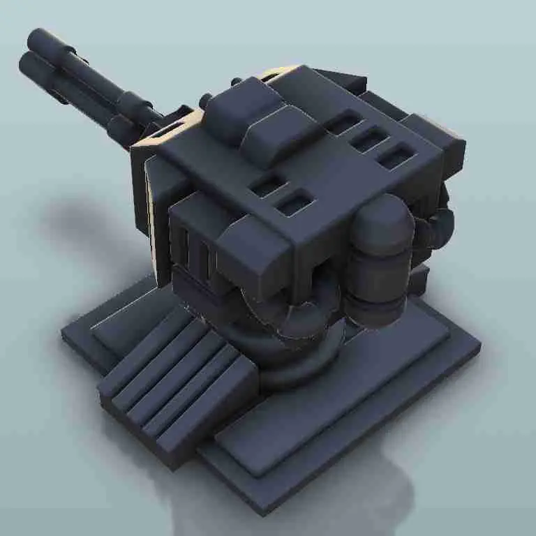 Other STL Download - Autocanon turret - miniatures warhammer 40k 40000 ...