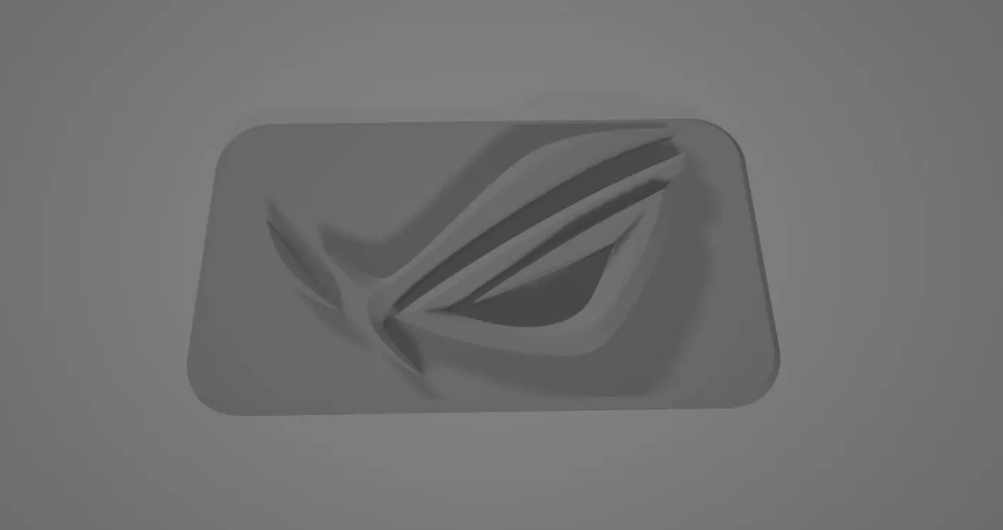 Free Badges & Coins STL Download - logo ROG - Republic of Gamersby ...