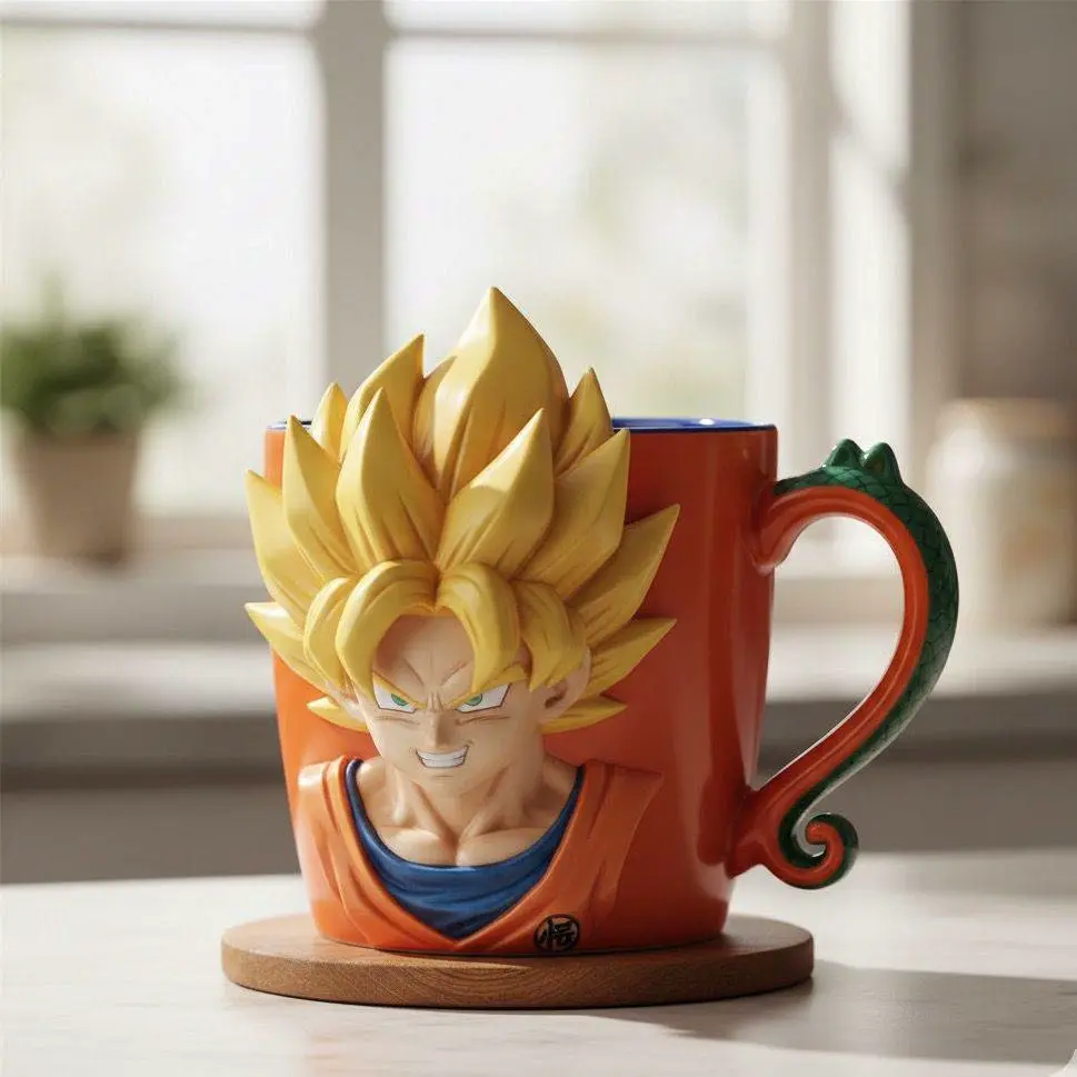 3D Printer Files | 3MF File | taza de goku | Creality Cloud